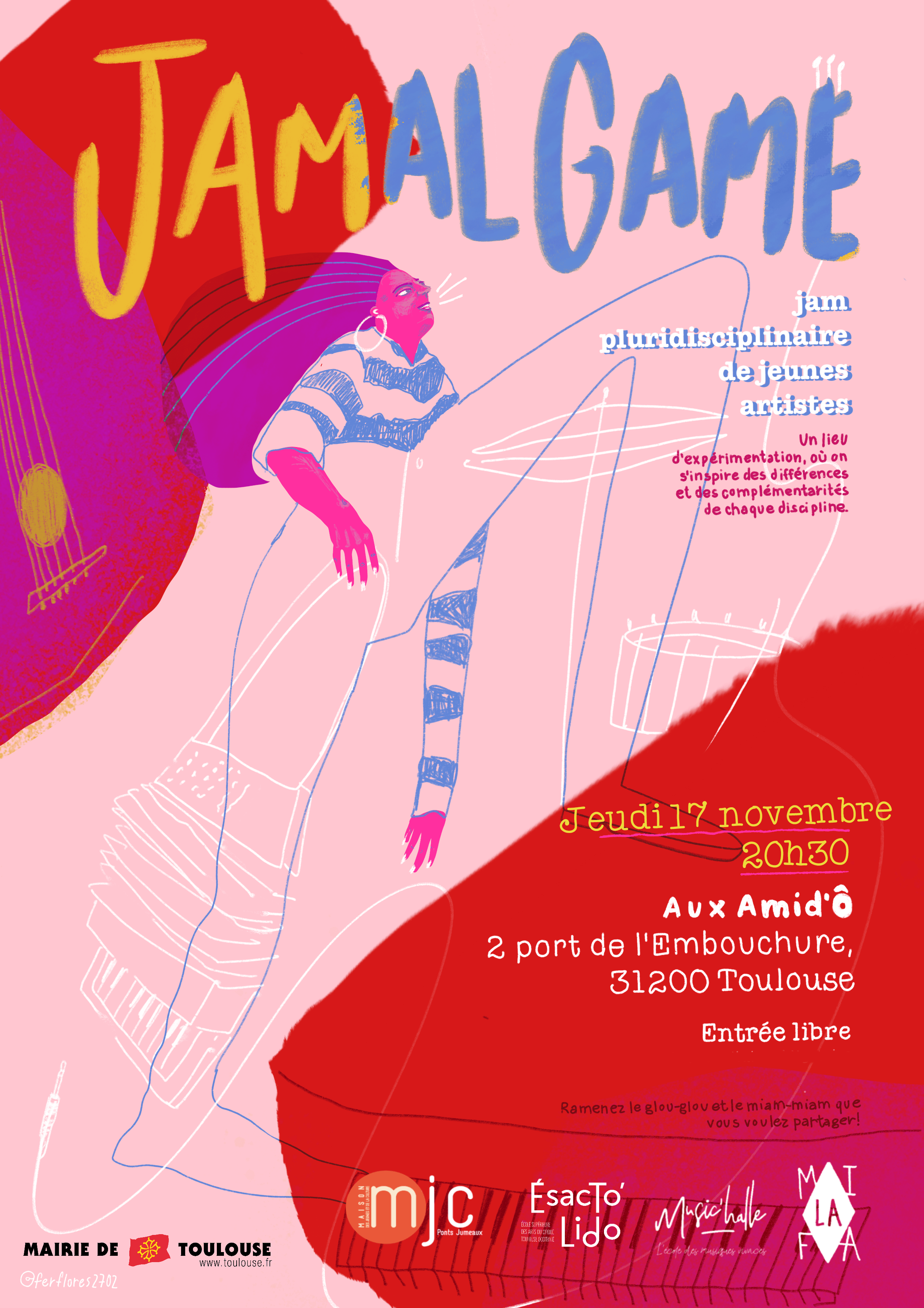 JAMALGAME #7 - Jeudi 17 novembre - MJC Ponts Jumeaux